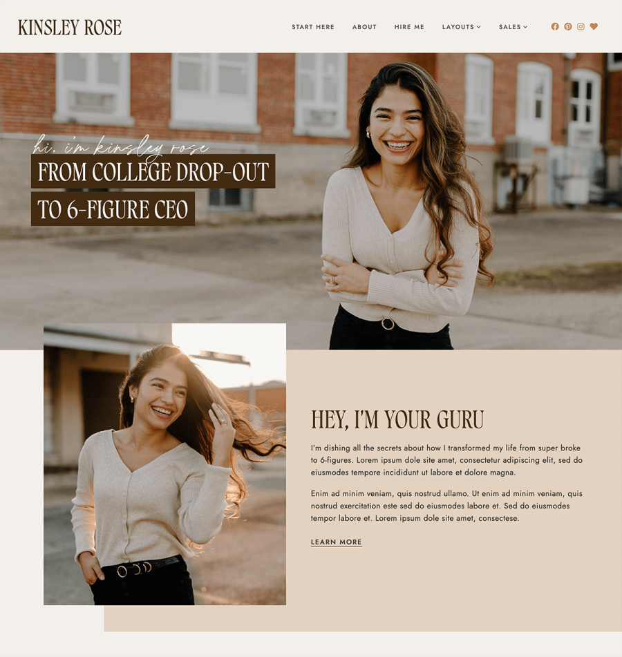 Kinsley Theme Install Bundles – Kinsely Rose