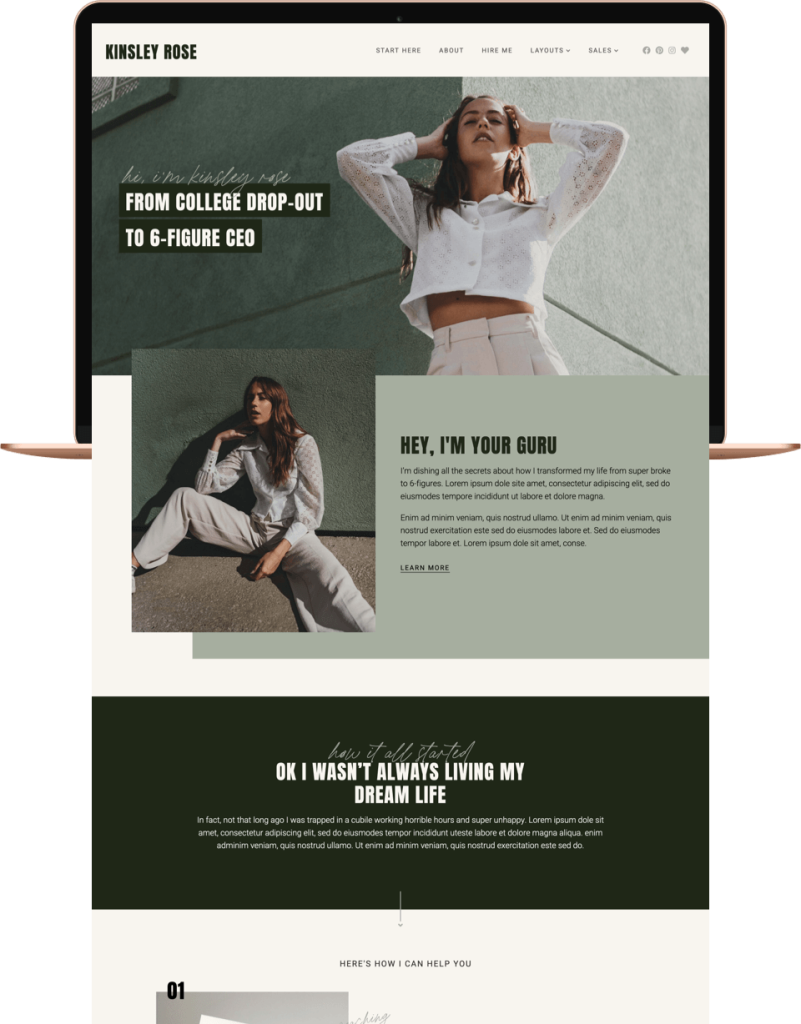 Kinsley Theme Install Bundles – Kinsely Rose